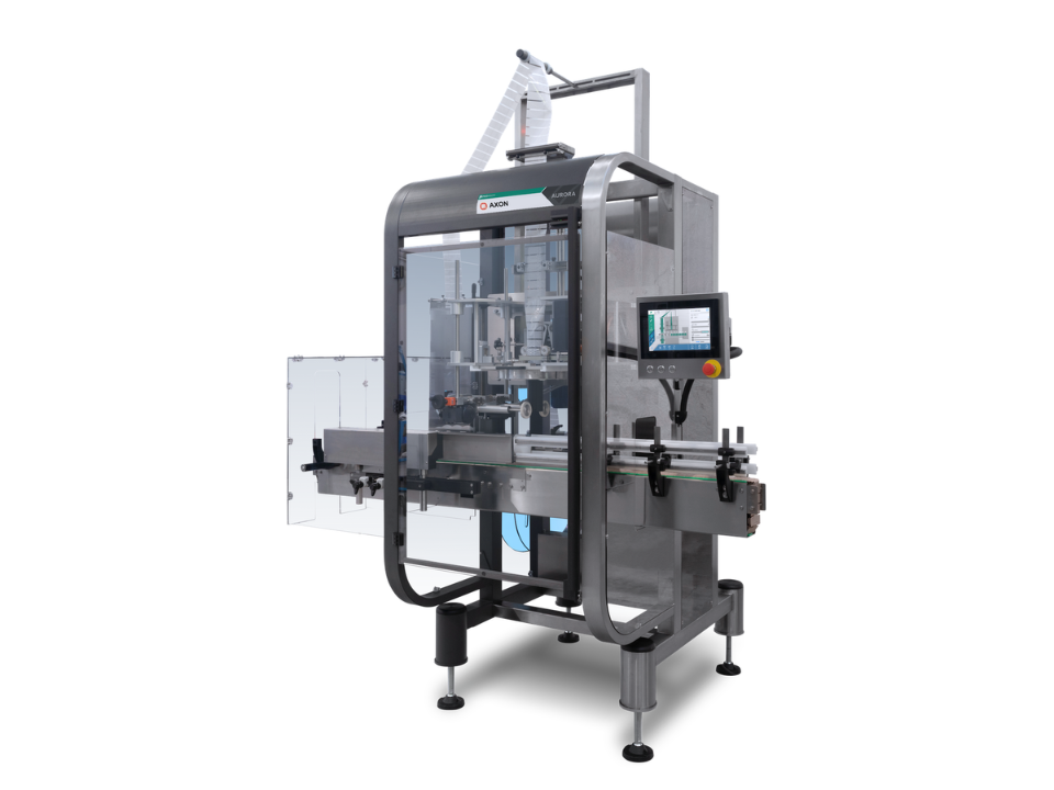 Low-Speed Sleeve Applicators for Large Containers: EZ-Wide Models | Axon